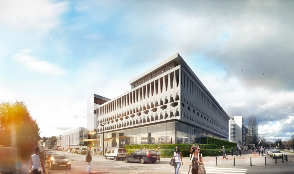 Projet d’extension de la surface commerciale et des parkings du ...